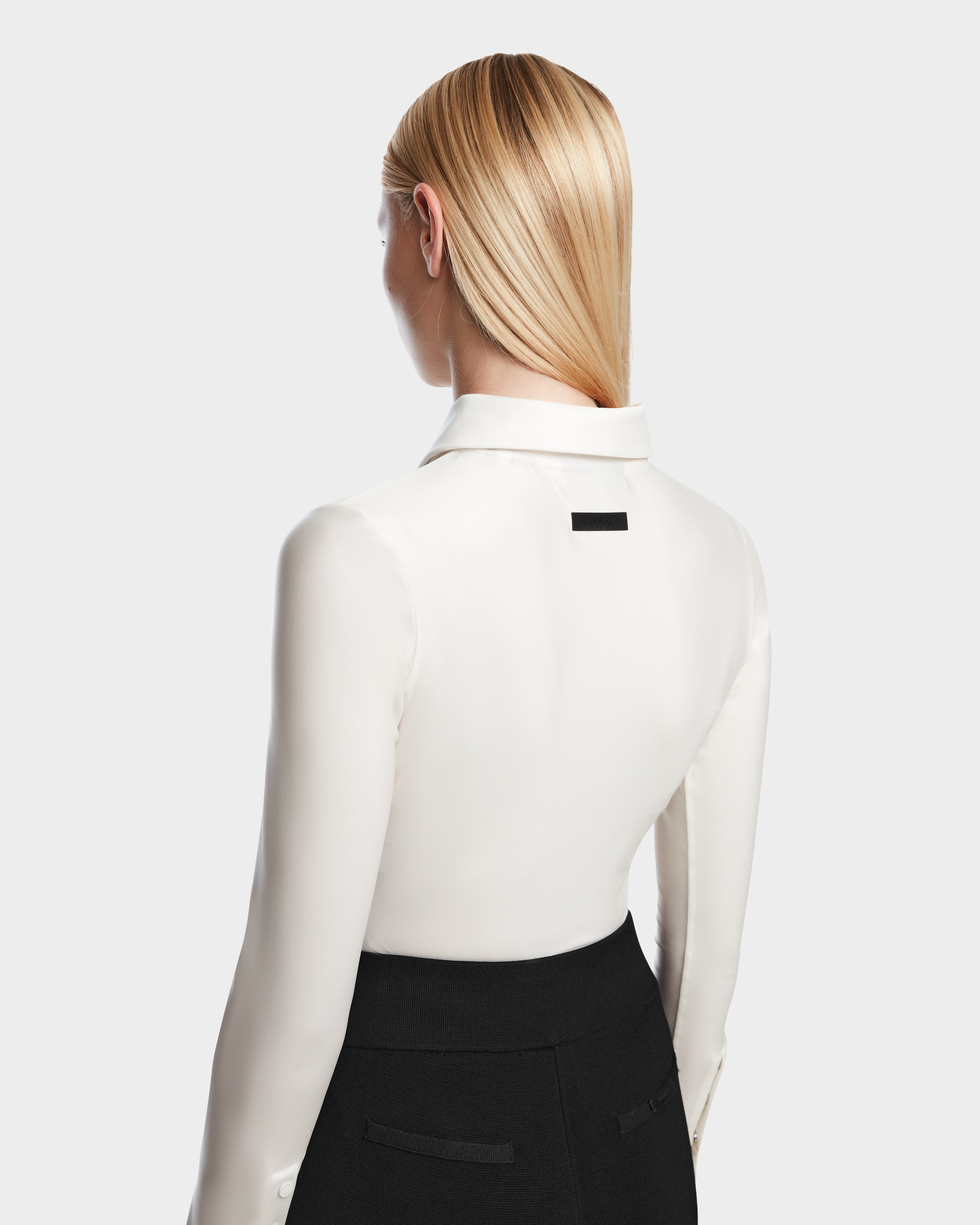 SHELLY Women's Long-Sleeve Shirt Bodysuit - Sleek & Versatile – Rudsak ...