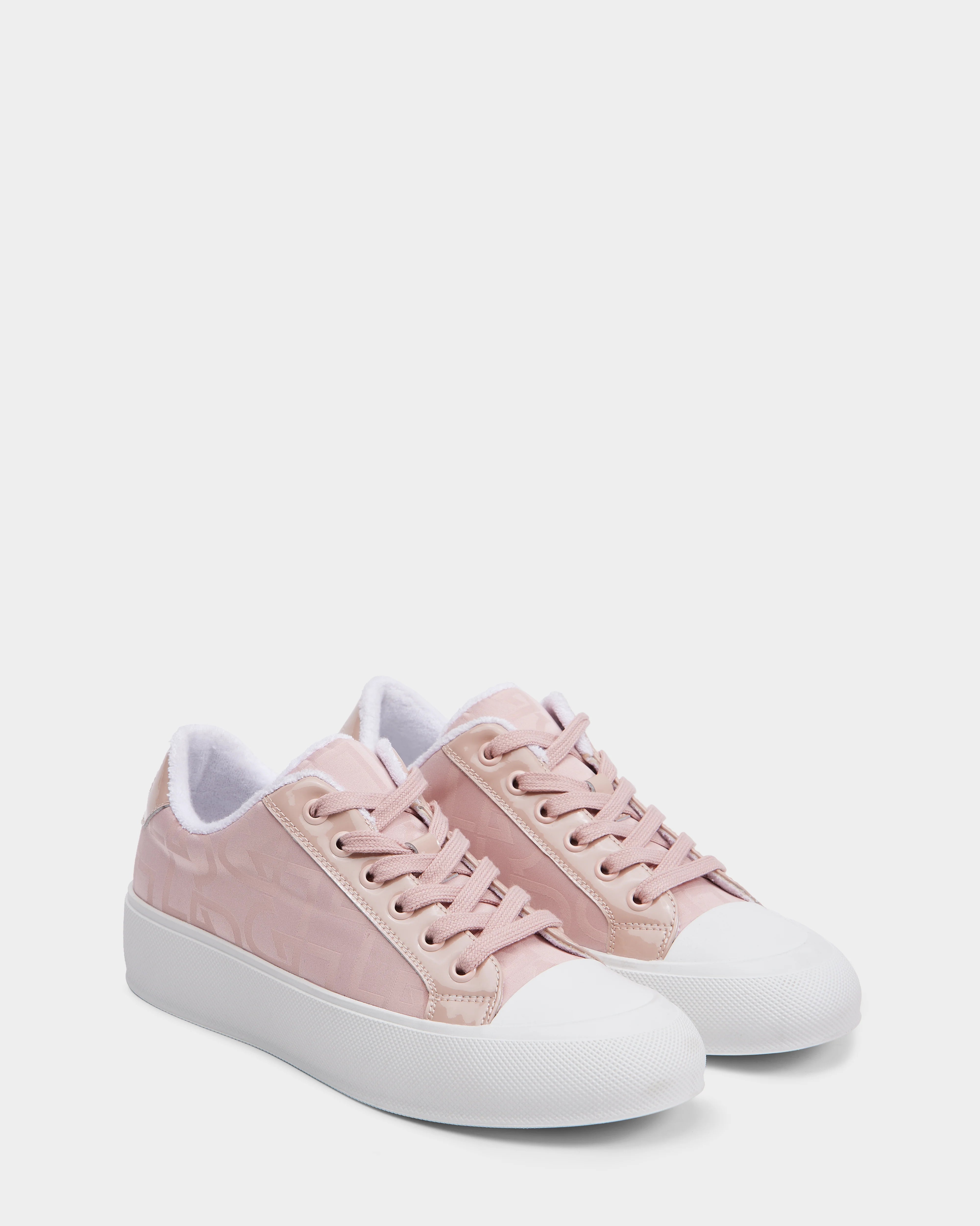 RUDSAK RIMA Women's Platform Sneakers | Monogram Vegan Leather – Rudsak ...