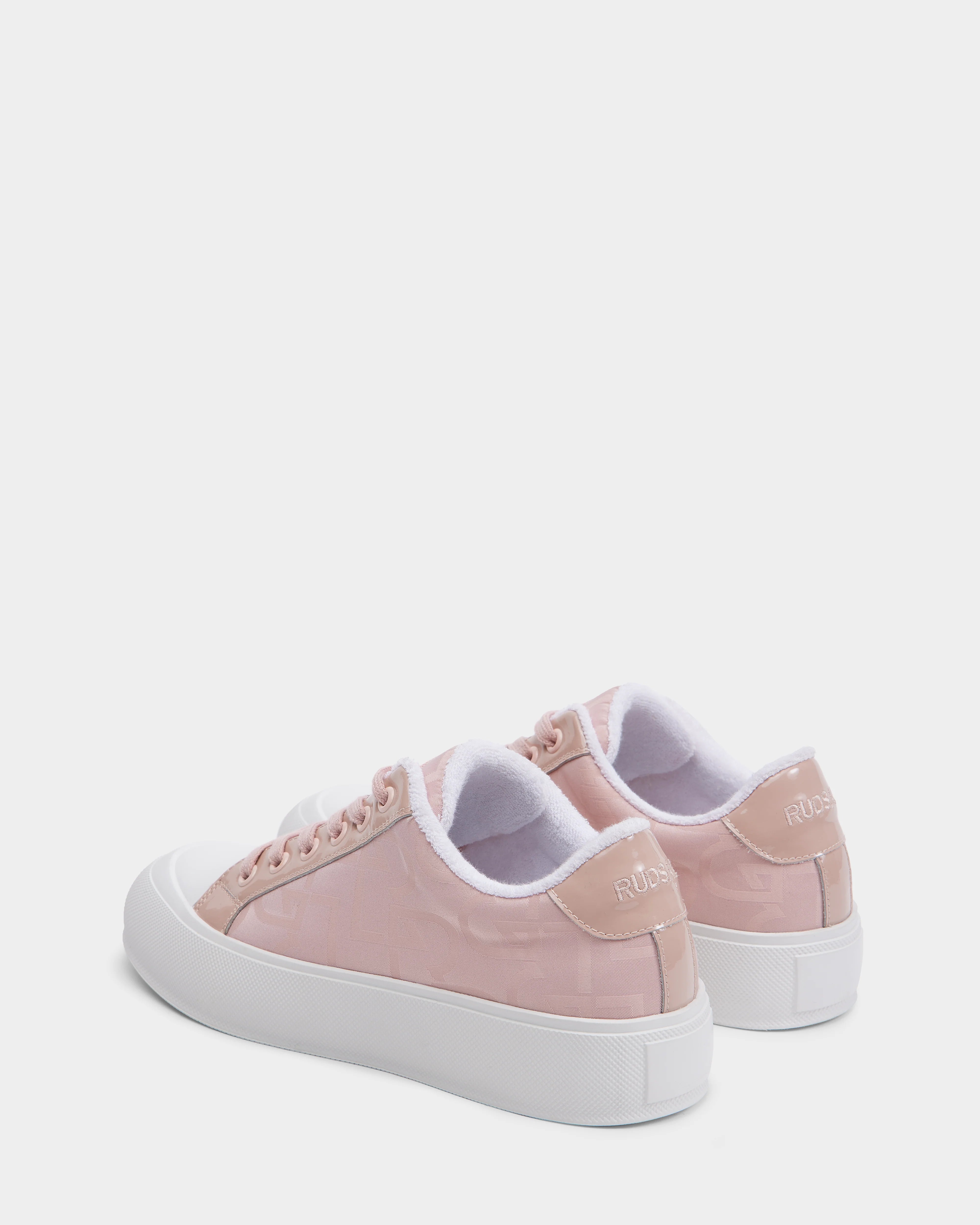 RUDSAK RIMA Women's Platform Sneakers | Monogram Vegan Leather – Rudsak ...